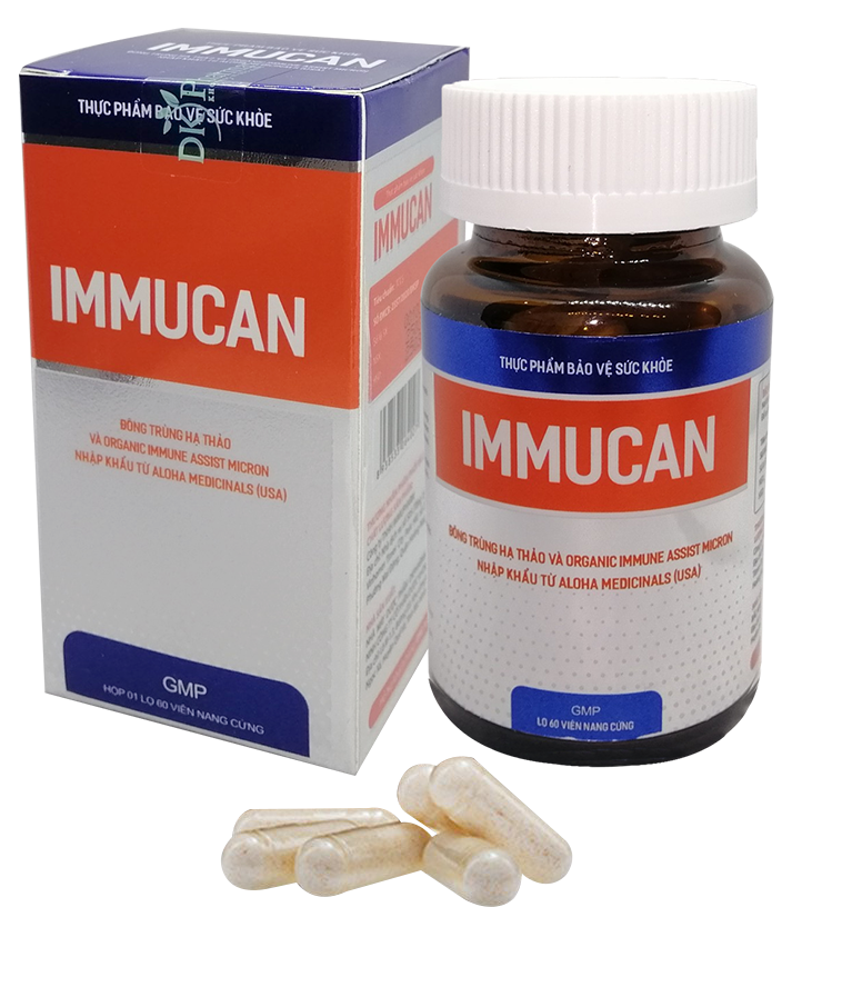 THÔNG BÁO: Thay đổi quy cách bao bì, mẫu mã sản phẩm IMMUCAN - IMMUCAN